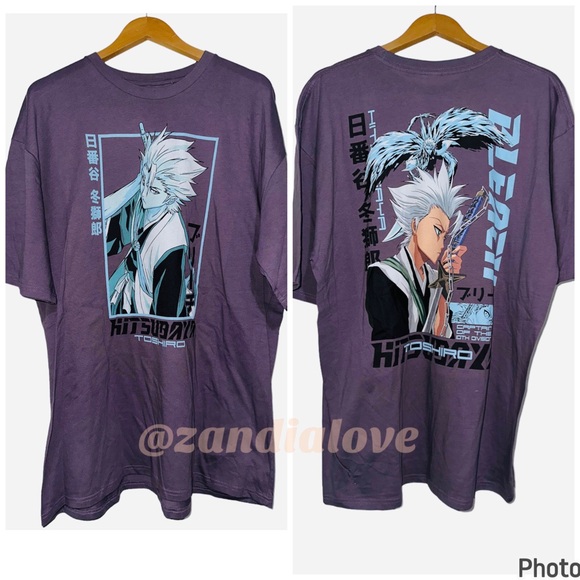 Bleach | Shirts | New Bleach Anime Toshiro Tshirt Size 2x | Poshmark